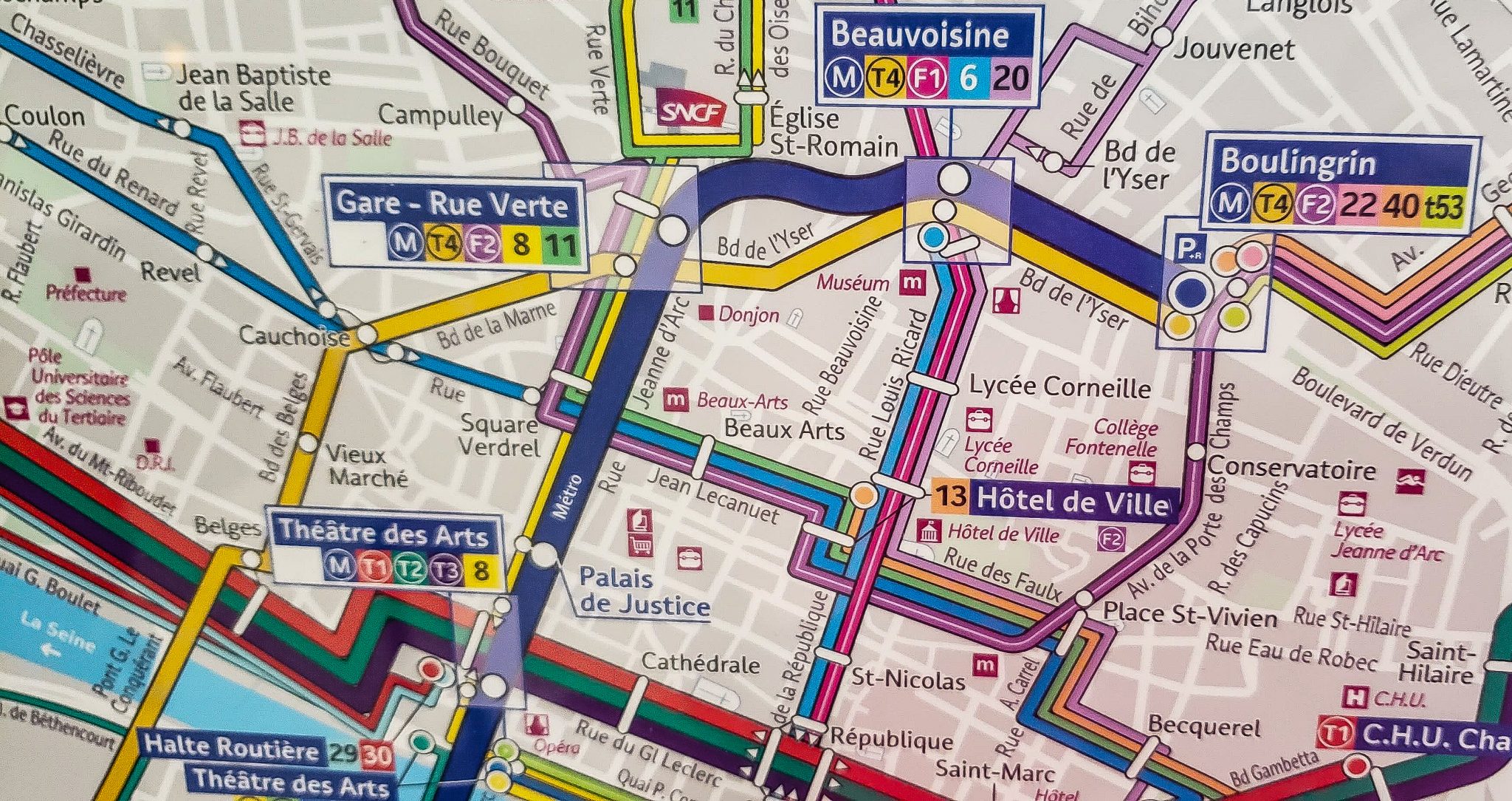 Metro Rouen Guide & Historic City Centre Stops - Wandertoes